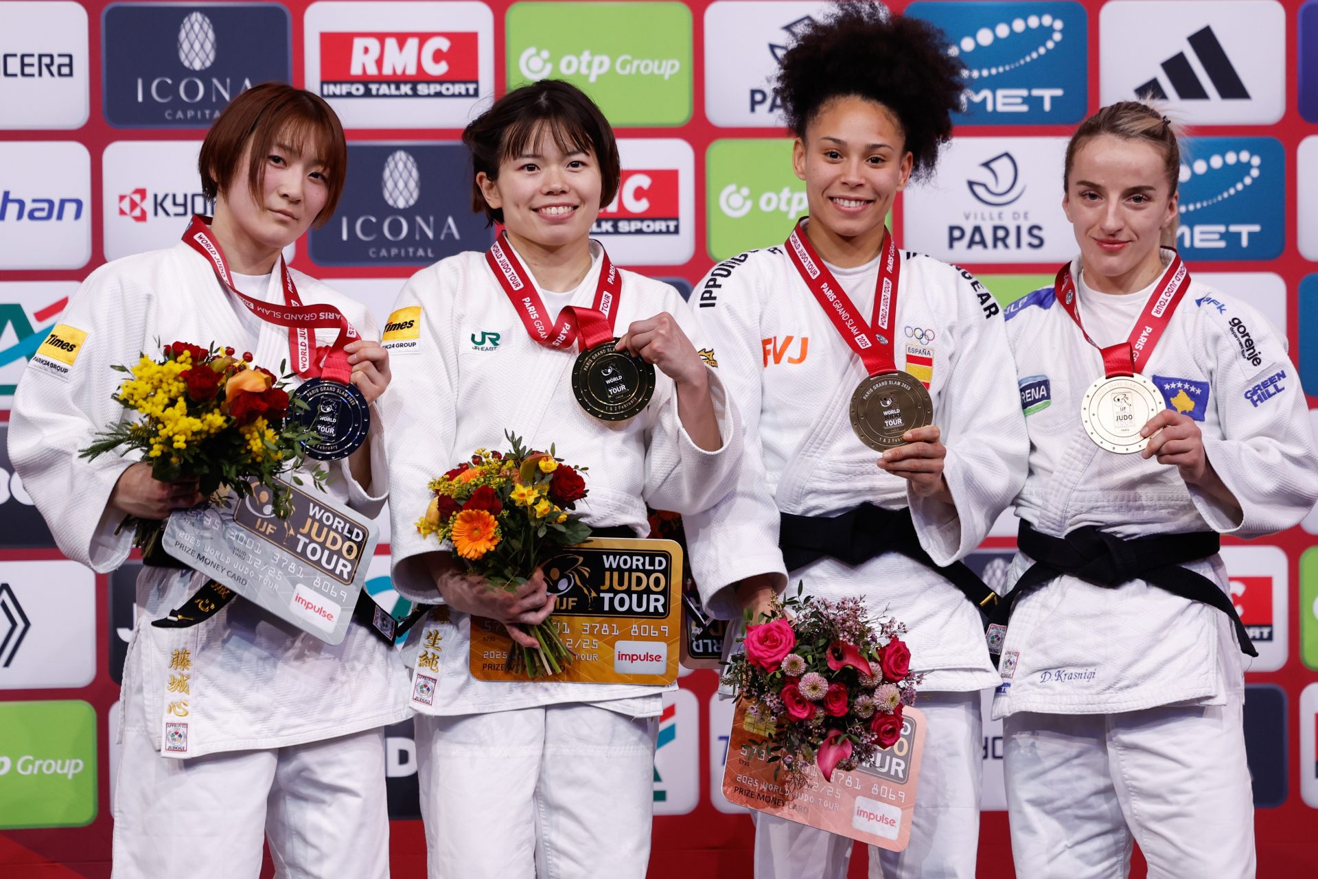 El judo español brilla en el Grand Slam de París 2025 | Real Federación ...